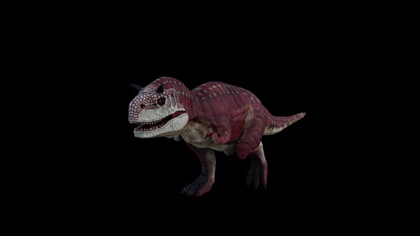 Carnotaurus Dinosaur Running, Motion Graphics | VideoHive