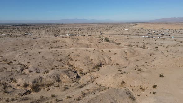 Aerial View of Slab City California, Stock Footage | VideoHive