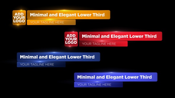 Minimal And Elegant Lower Third, Motion Graphics | VideoHive