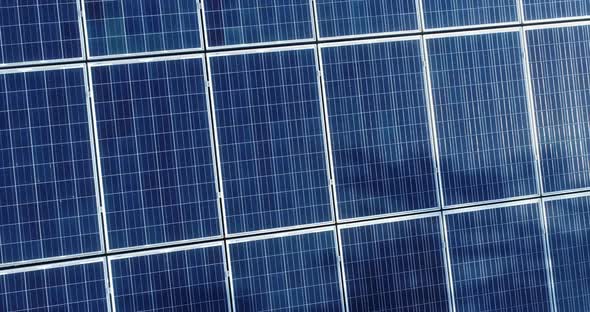 Looking around shiny solar panels., Stock Footage | VideoHive