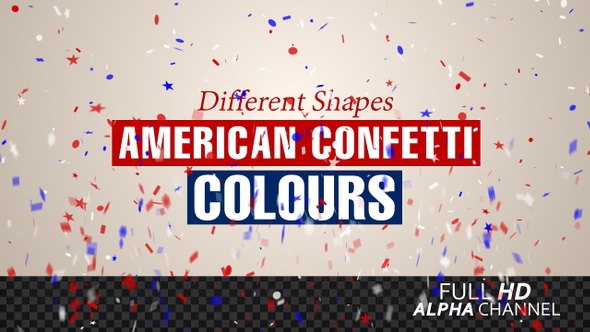 American Confetti Colors, Motion Graphics | VideoHive