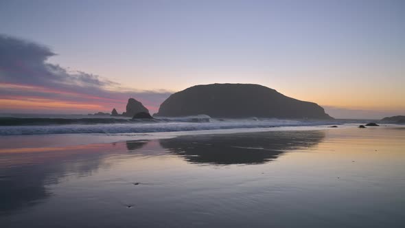 Tranquility and peaceful atmosphere at beach in Brookings, Oregon ...