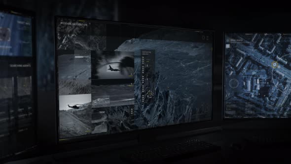 Military Tech Screen Establishes Satellite Connection For Enemy Army ...