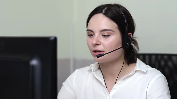 The work of the call center operator, Stock Footage | VideoHive