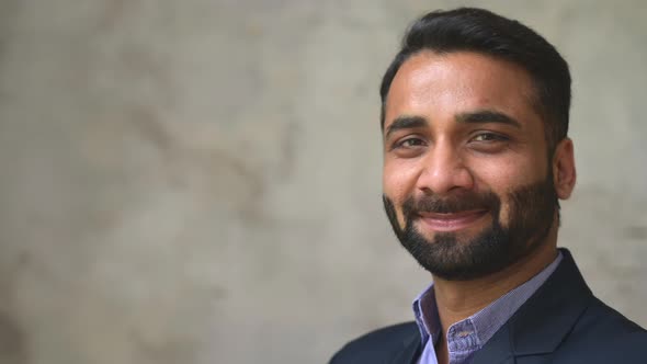 Smiling Middleage Indian High Skilled Leader Ceo Manager in Formal Suit ...