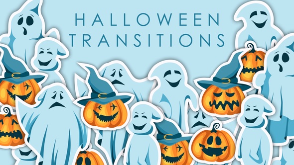 Halloween Transitions, Motion Graphics | VideoHive