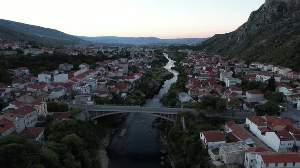 Historical Texture Of Mostar City, Stock Footage | VideoHive