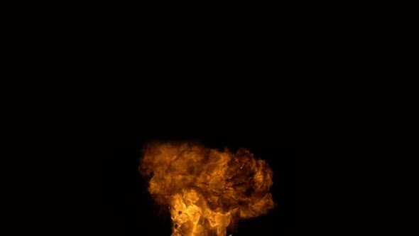 Explosion on a Black Background, Stock Footage | VideoHive