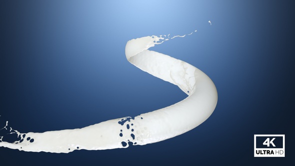 Vortex Splash Of Creamy Milk, Motion Graphics | VideoHive
