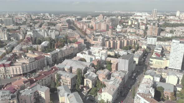 Kyiv, Ukraine. City View. Aerial Landscape, Stock Footage | VideoHive