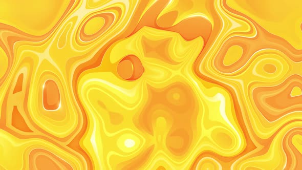 Yellow color liquid abstract motion wave. Vd 818, Motion Graphics ...