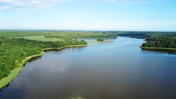 The Beautiful Landscape Of Lake Devino , Stock Footage | VideoHive