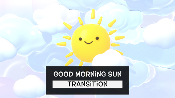 Good Morning Sun Transition, Motion Graphics | VideoHive