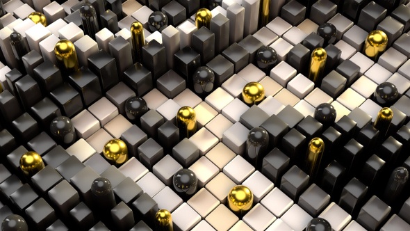 Cube Waves Motion 5, Motion Graphics | VideoHive