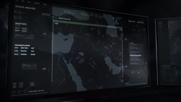 Modern scan system has identified the secret destination of the target ...