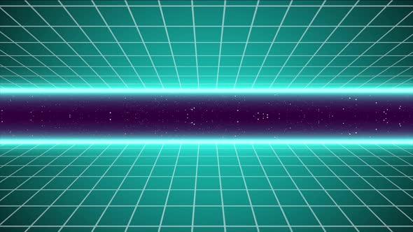 80s Retro, Loop Animation Of Retro High Tech Gaming Bg . Sci-fi Retro ...