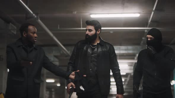 Criminals Fleeing Scene After Crime, Stock Footage | VideoHive