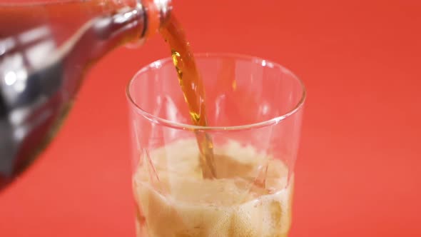 Overflowing cola., Stock Footage | VideoHive
