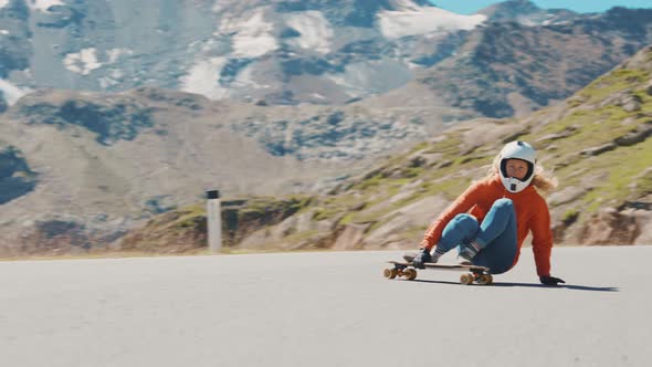 Cinematic downhill longboard session by oneinchpunchphotos | VideoHive