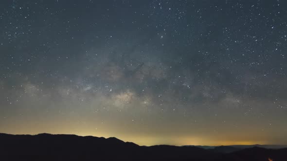 Milky Way Galaxy Time Lapse., Stock Footage | VideoHive