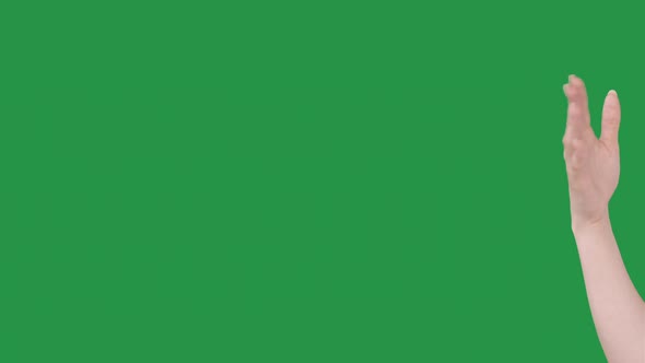 Go Away Leave Gesture Female Hand Waving Goodbye, Stock Footage | VideoHive