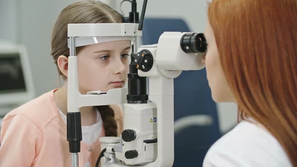 Biomicroscopic Eye Exam, Stock Footage | VideoHive