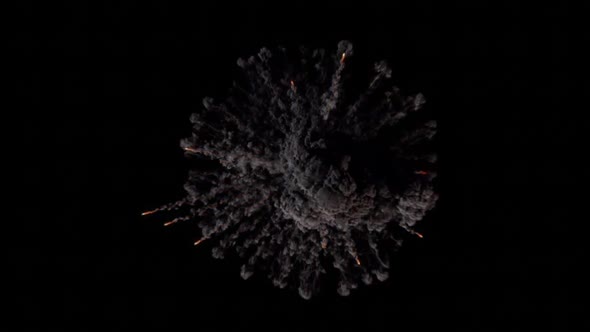 Explosion Top View 3 Clip 4K, Motion Graphics | VideoHive