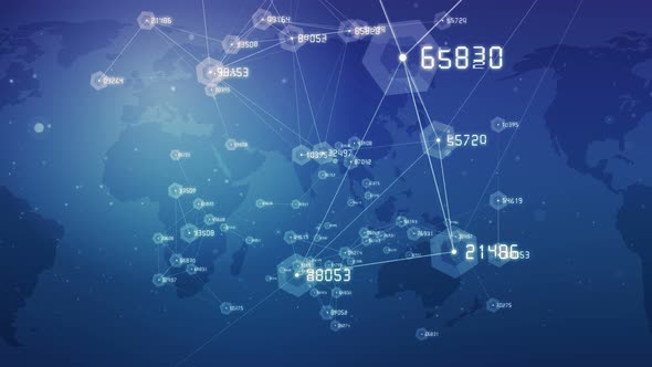 Futuristic Network 4K, Motion Graphics | VideoHive