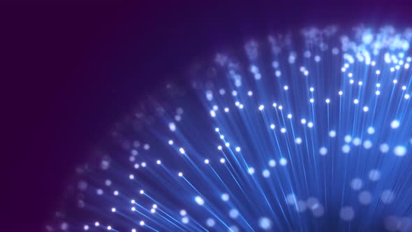 Spherical Model with Fiber Optic, Motion Graphics | VideoHive