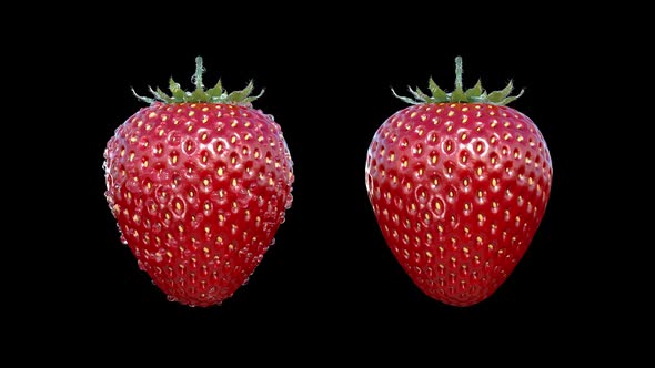 Strawberry Rotating A In Full HD, Motion Graphics | VideoHive