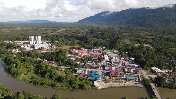 The Towns of Sarawak, Borneo, Malaysia, Stock Footage | VideoHive