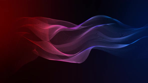 Gradient Wave Line Animation, Motion Graphics | VideoHive