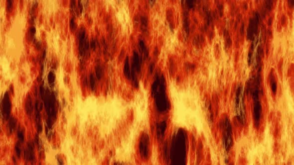 Flame burning background slow animation, Motion Graphics | VideoHive