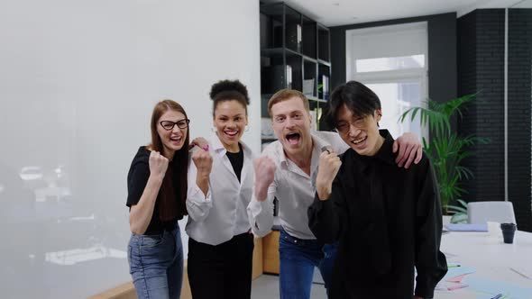 Positive Emotions of Office Employees During the Celebration of the End ...