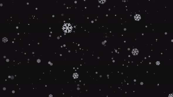 Snow falling Motion Graphics Background design white 4k, Motion Graphics
