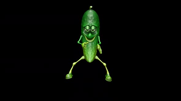 Fun Cucumber - 3D Dance Show, Motion Graphics | VideoHive