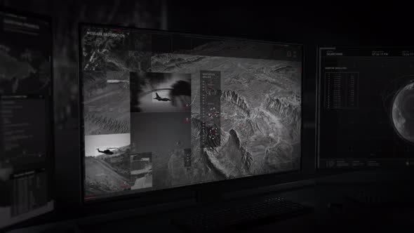 The satellite analysis has detected the Position of the Enemy Forces ...