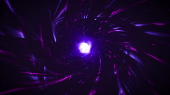 Purple Spiral Tunnel Portal Effect 4K 01, Motion Graphics | VideoHive
