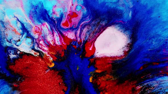 Chemical Reaction of Paints, Stock Footage | VideoHive