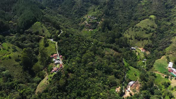 The Village in the Andes Mountains, Stock Footage | VideoHive