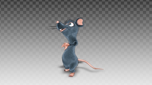 Cartoon Rat - Dance Twist, Motion Graphics | VideoHive