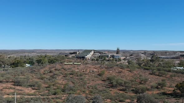 Old mine site, now in use again after many years of being abandoned ...