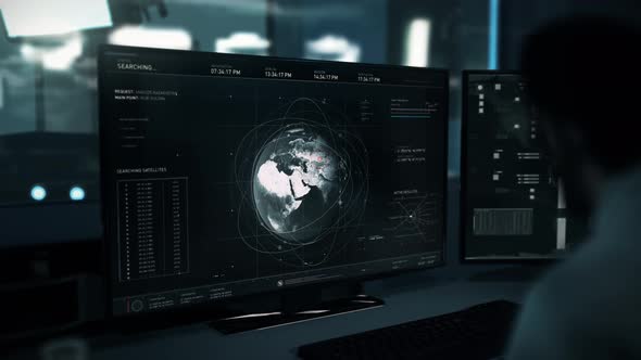 Earth Planet Scanned By Tracking Program Of Secret Spy Intelligence ...